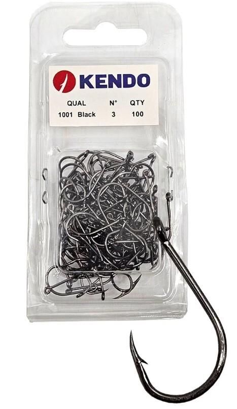 Kendo (1001) Black Nikel Halkalı İğne 100 Adet|Kendo