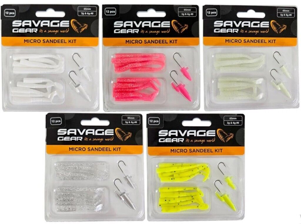 Savage Gear LRF Micro Sandeel Kit Yem Pink|Savage Gear